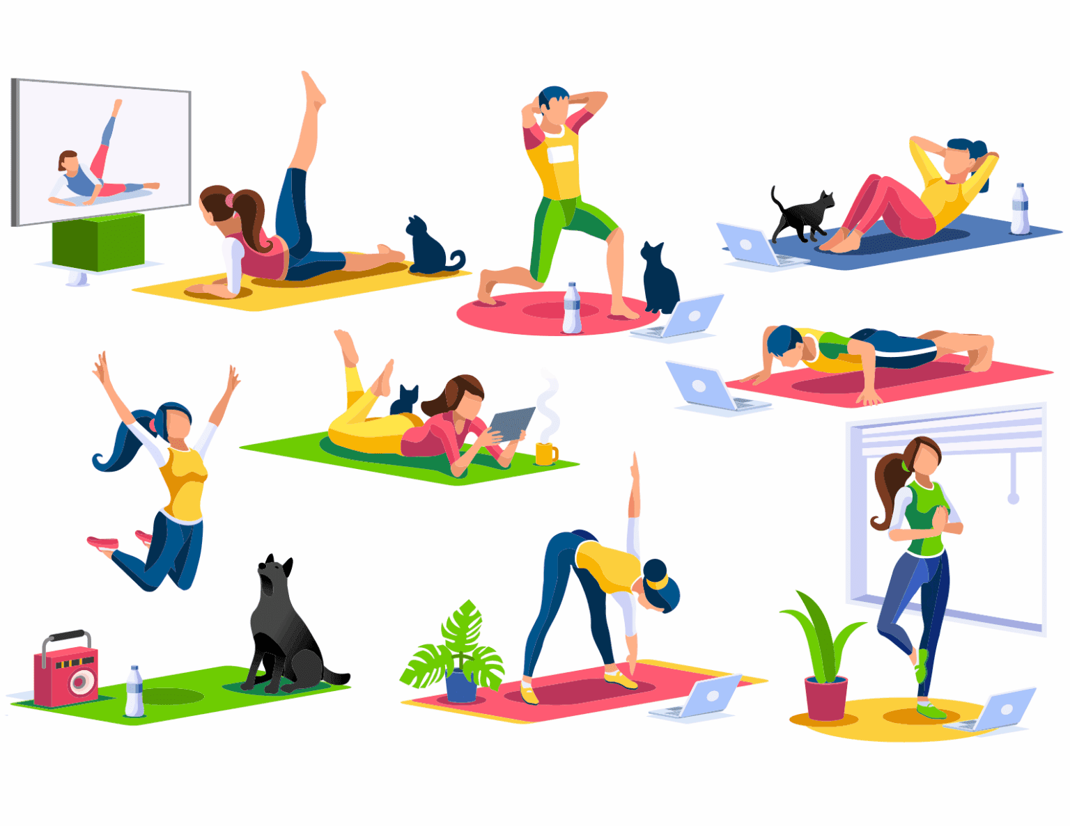 Mood-Boosting Workouts You Can Do at Home | Neuro Wellness Spa
